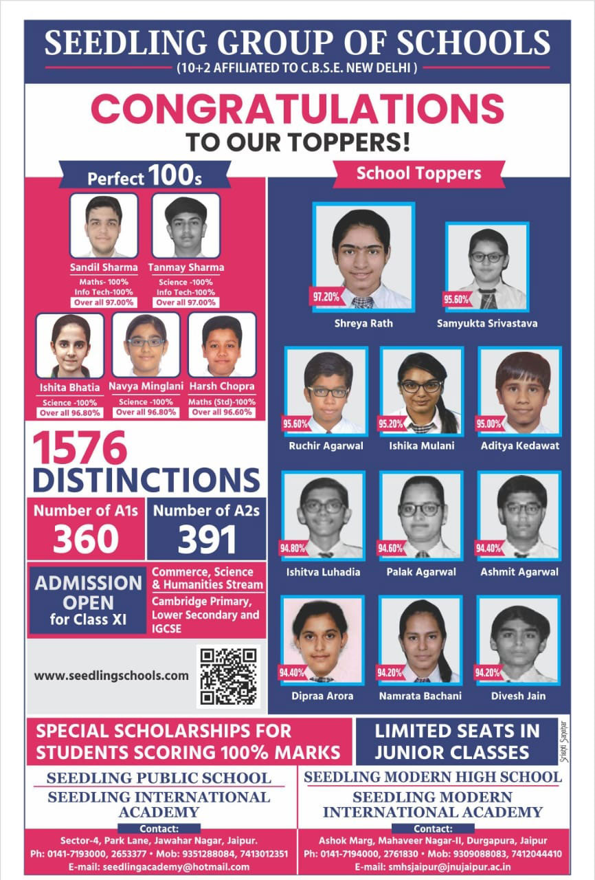 Best Top International CBSE School Jaipur | Seedling Schools